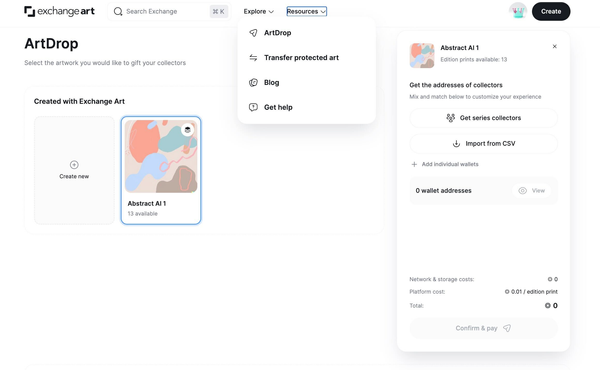 Airdropping made easy. Meet the 3-in-1 ArtDrop tool.